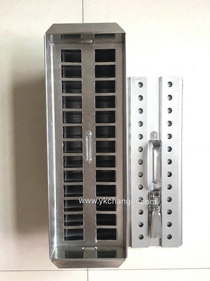 Stainless steel ice pop molds magnum shape formas 86ml  26molds commercial use high quality including stick extractor supplier