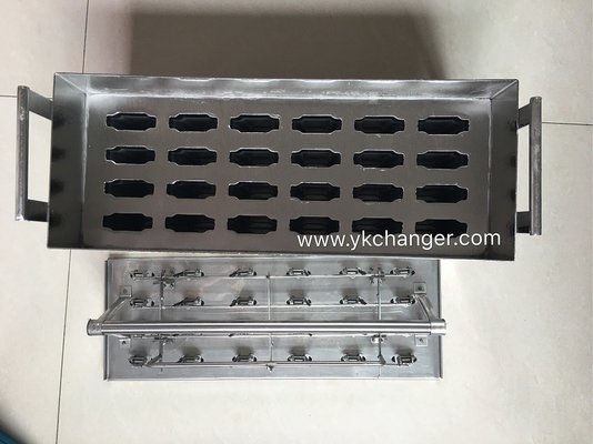 Stick house ice cream molds stainless steel italian type 4X6 commercial use high quality including stick extractor supplier