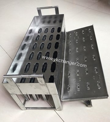 Frozen ice pop freeze molds set stainless steel italian type 4X6 commercial use high quality including stick extractor supplier