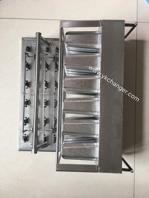 Frozen Popsicle molds set stainless steel italian type 4X6 commercial use high quality including stick extractor supplier