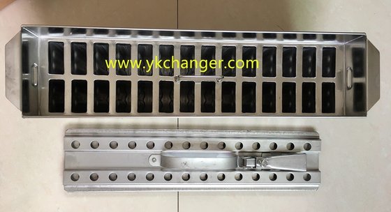 Stainless steel mold ice lolly popsicle 2x14 63ml brida ataforma type with plain stick holder high quality supplier