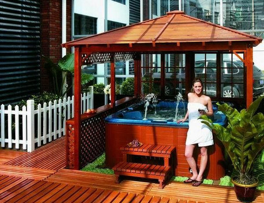 Monalisa M-905 Luxury Polystyrene Gazebo/Canopy/Bower/Hot Tub Shelter/Patio