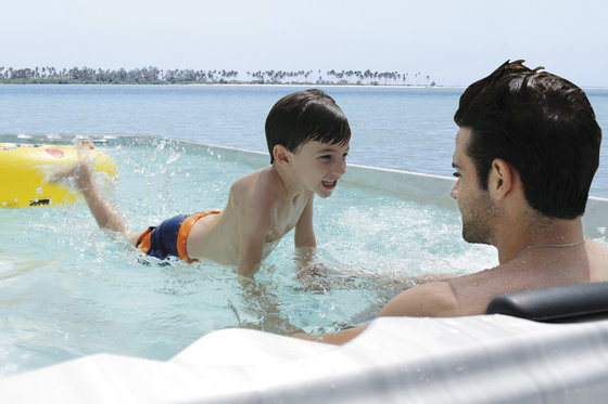 Monalisa M-3303 outdoor SPA tub large drop-in or freestanding whirlpool SPA bathtub Western style hydro massage