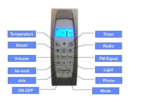 Monalisa M-8212 steam bath room shower steam room with control panel steam shower sauna cabin shower enclosure