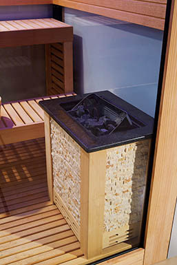 Monalisa M-8259 dry sauna room dry sauna enclosure Finnish wood sauna cabin