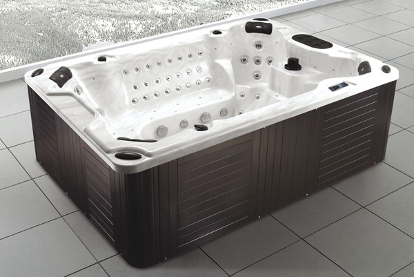 Monalisa M-3303 outdoor SPA tub large drop-in or freestanding whirlpool SPA bathtub Western style hydro massage