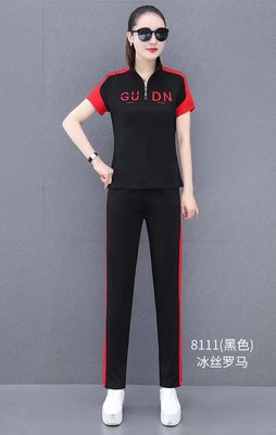 Monisa lady summer sports leisure colorful suit with short sleeves /sports casual wear / fitness suits / suit women s