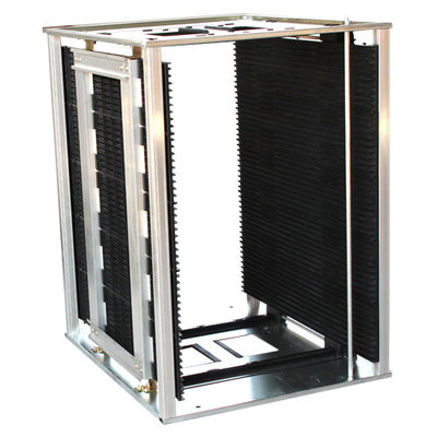 Scaffale di rivista resistente ad alta temperatura di SMT, anti carretti ML-7061 dei vassoi del PWB di elettricità statica