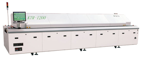 Forno schema sequenza di funzionamento a due piste KTR-1200 di riflusso di SMT con la temperatura ambiente -300℃