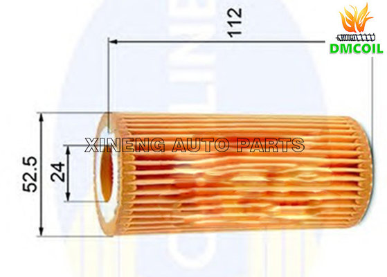 Seat Leon Audi Oil Filter , VW Beetle Passat Oil Filter Metal Mesh And Non Woven Fabric
