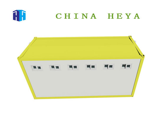Durable Flat Pack Steel Containers Toilet And Bathroom House Kits Galvanized Frame
