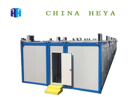 Easy Assembly Sandwich Panel Kit Homes , Flat Pack Container Homes Fireproof
