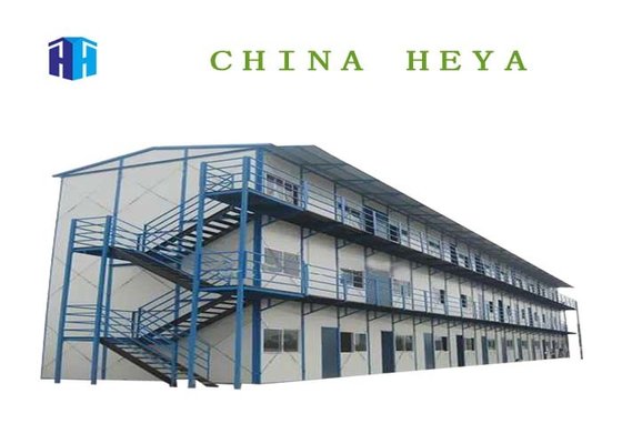 Multi Storey Movable Prefab House Sleeping Rooms For Construction Site