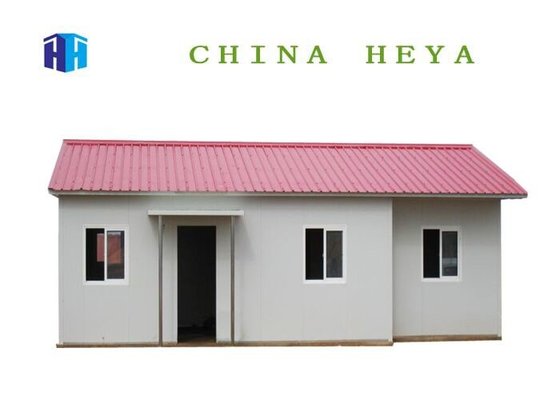 ASA Sandwich Panel Steel Frame Prefabricated Houses , Prefab Eco Homes Rustproof