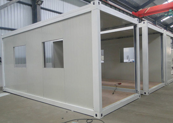 Pre Made Sandwich Panel Prefab House Foldable Container Homes PVC Ceiling