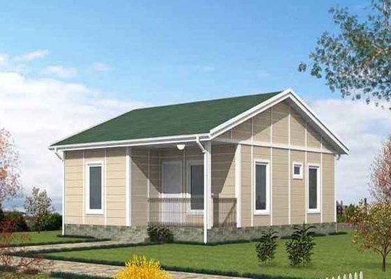 112 Sqm Modern Prefabricated Houses Custom Manufactured Homes With Bathroom