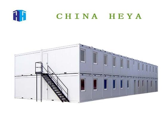 Galvanized Steel Frame Modular Container Office , Construction Site Office 20ft