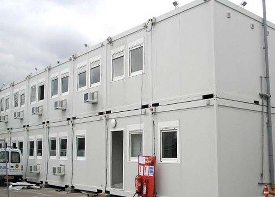 Sound Proof Container Double Storey Prefab Houses Modular Office Building