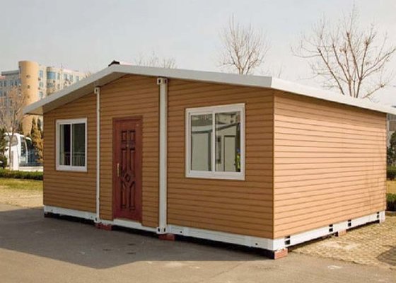 Earthquake Proof Prefab Contemporary Homes Kits , Prefabricated Eco Houses Reusable