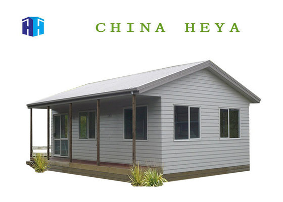 98 M2 /3 Bedrooms Prefabricated  Residential Homes , Prefab Metal Homes Double Slope