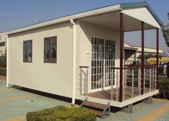 Long Life Span Prefab Residential Homes Inexpensive Modular Homes Anti Pressure