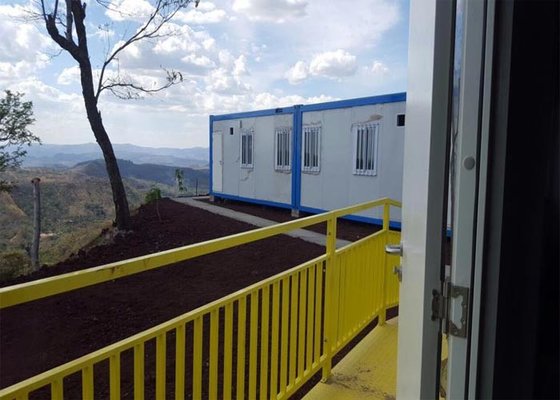 OEM Ready Made 20 Foot Container House , Prefab Shipping Container House
