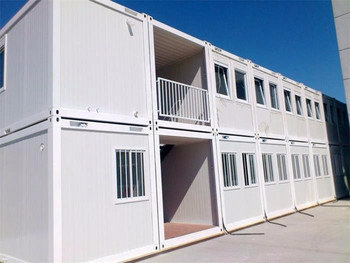 Easy Install Steel Frame Prefabricated Houses Metal Frame Office Building