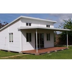 Prefab Fashion Sandwich Panel Flat Pack Modular House Modern 2 Bedrooms 80m2