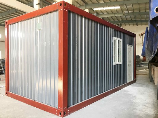 Durable Sandwich Panel Prefab Container House , Flat Pack Modular Homes