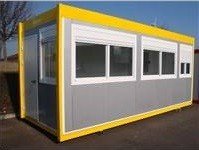 Low cost modern sandwich panel prefab container house in India