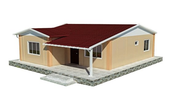 Beautiful Prefab Homes 50-80㎡ Modern Prefab Homes With 2 Bedroom