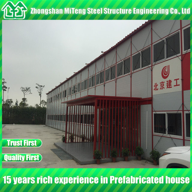 Prefab house kits Light steel structure Real estate Modular house with fire proof sandwich panel
