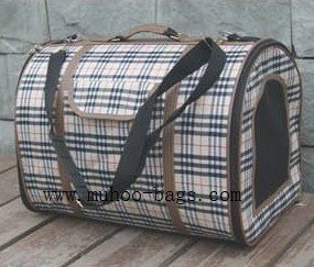 checks pet bag MH-2028