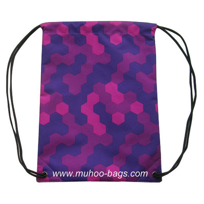 Fashion String bag, Backpack,Promotion bag MH-2121 purple range
