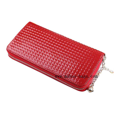 Fashion PU lady Purse Wallet (MH-2069 Orange)