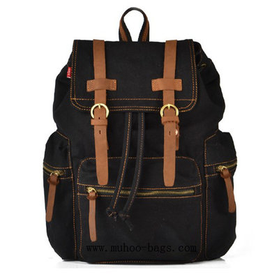 Fashion Choco Canvas Laptop Bag,Sports Travel backpack bag (MH-2107)
