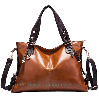 High Quality Blue Leather Handbags for lady (MH-6027)