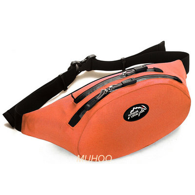 Fashion brown outdoor sports waist bag for men(MH-5047)