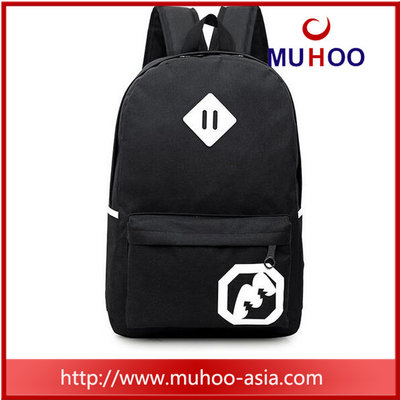 black backpacks Stylish Vintage Travel Hiking Backpacks School Bag for Men