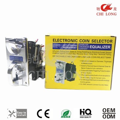 Anti Fishing Cpu Coin Selector Material With 3 Ways Adjustable Timer Switch supplier