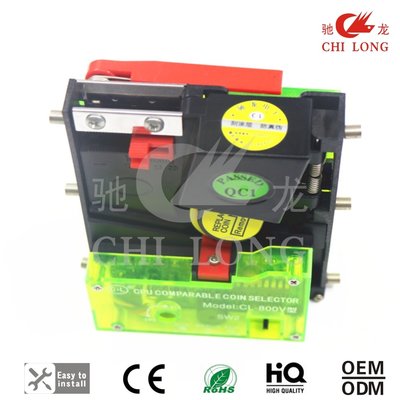 Premium Programmable Coin Acceptor / Arcade Machine Coin Mechanism Low Noise supplier