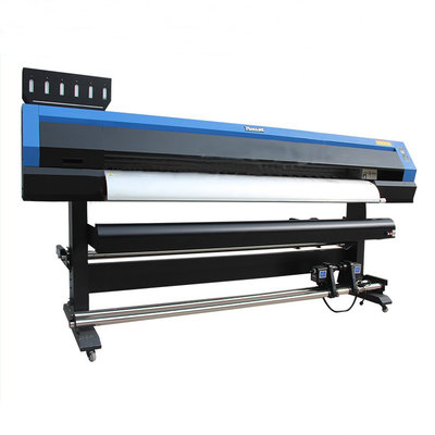 High quality 1.8m width dx5 print head auto eco solvent inkjet printer for advertising paper