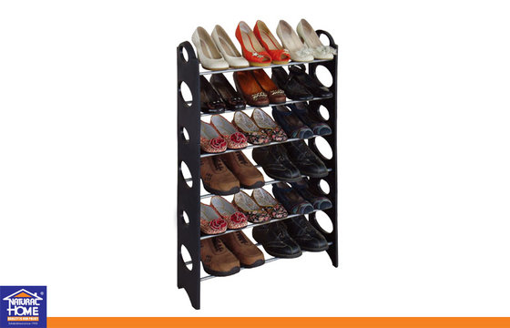 Space Saving DIY Plastic Shoe and Boot Storage Racks Waterproof Ikea Indoor Furniture