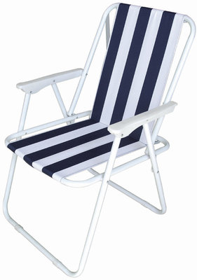 Oxford Fabirc Foldable Beach Chairs with Arm Rest Lightweight Camping Folding Chairs