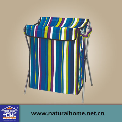 Multi Color Foldable Oxford Fabric Decorative Storage Boxes / Non Woven Laundry Bag