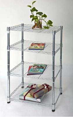 Durable 4 Layer Home Storage Racks Portable Kitchen Storage Racks