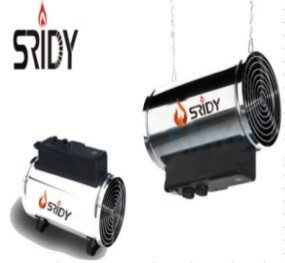 Sridy Electric Greenhouse Heater "Phoenix" 2.8 kW, incl. thermostat
