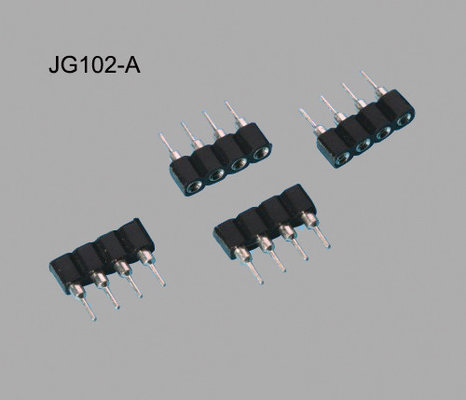 2.54mm ic socket, single row,  chinese pin or swiss pin JG102-A
