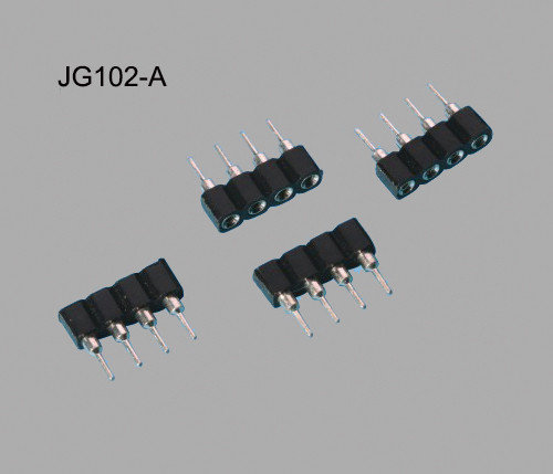 2.54mm ic socket, single row,  chinese pin or swiss pin JG102-A