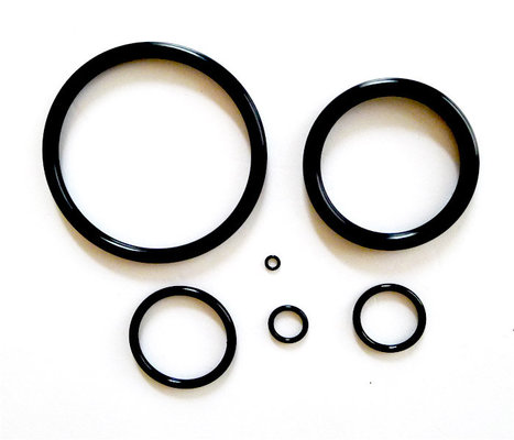 Black Viton O-Ring, AS568 Standard And Non-Standard Sizes, Silicone O-Rings For Assemble Parts / Repair Parts